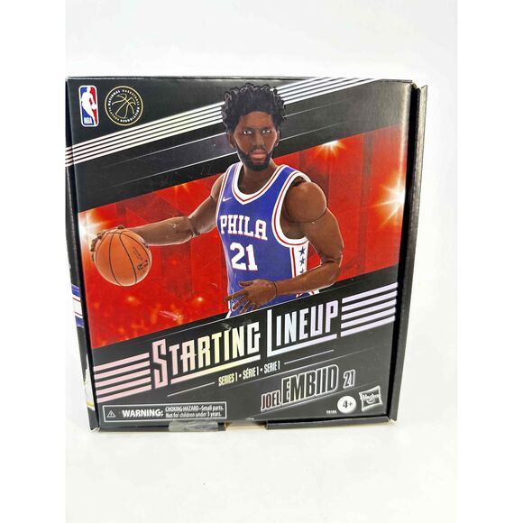 Hasbro | Toys | Nba Starting Lineup Series Joe Embiid 2 Philadelphia ...